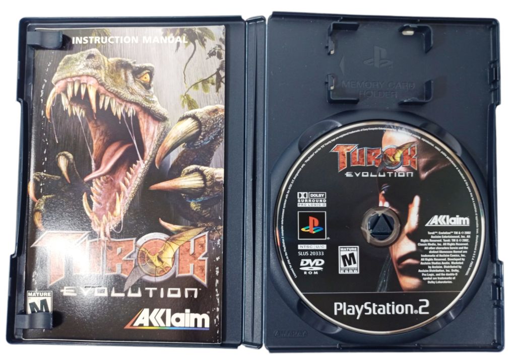 Jogo Turok Evolution Original - PS2 - Sebo dos Games - Games Antigos e ...