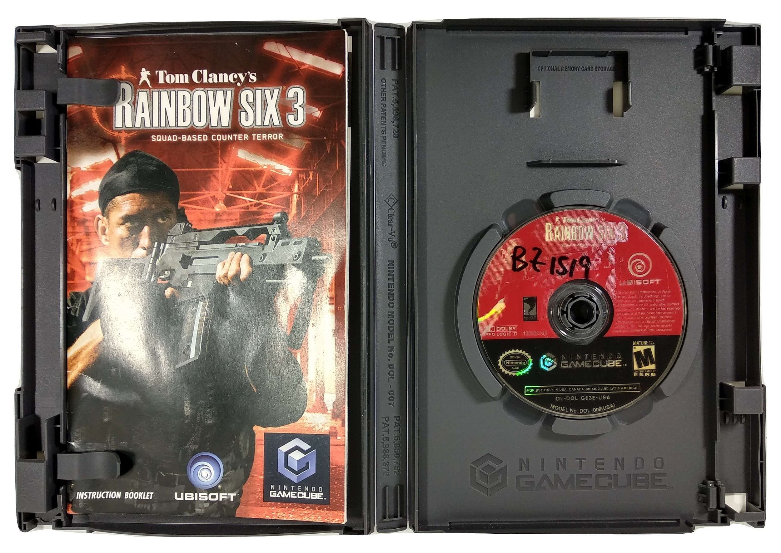 Jogo Tom Clancy's Rainbow Six 3 Original - GC - Sebo dos Games - Games ...