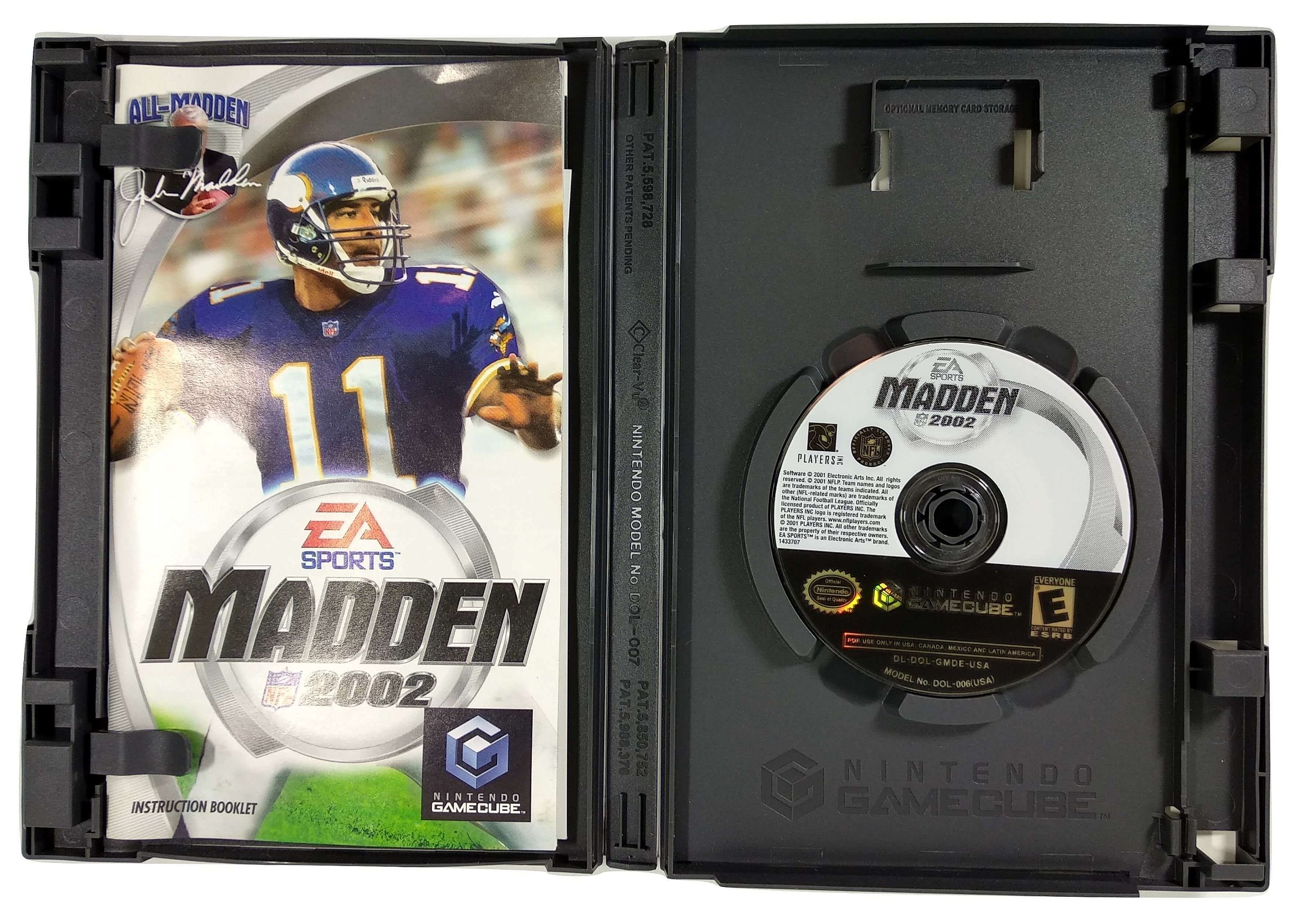 Madden 2002 Original - GC - Sebo dos Games - Games Antigos e Usados dos ...