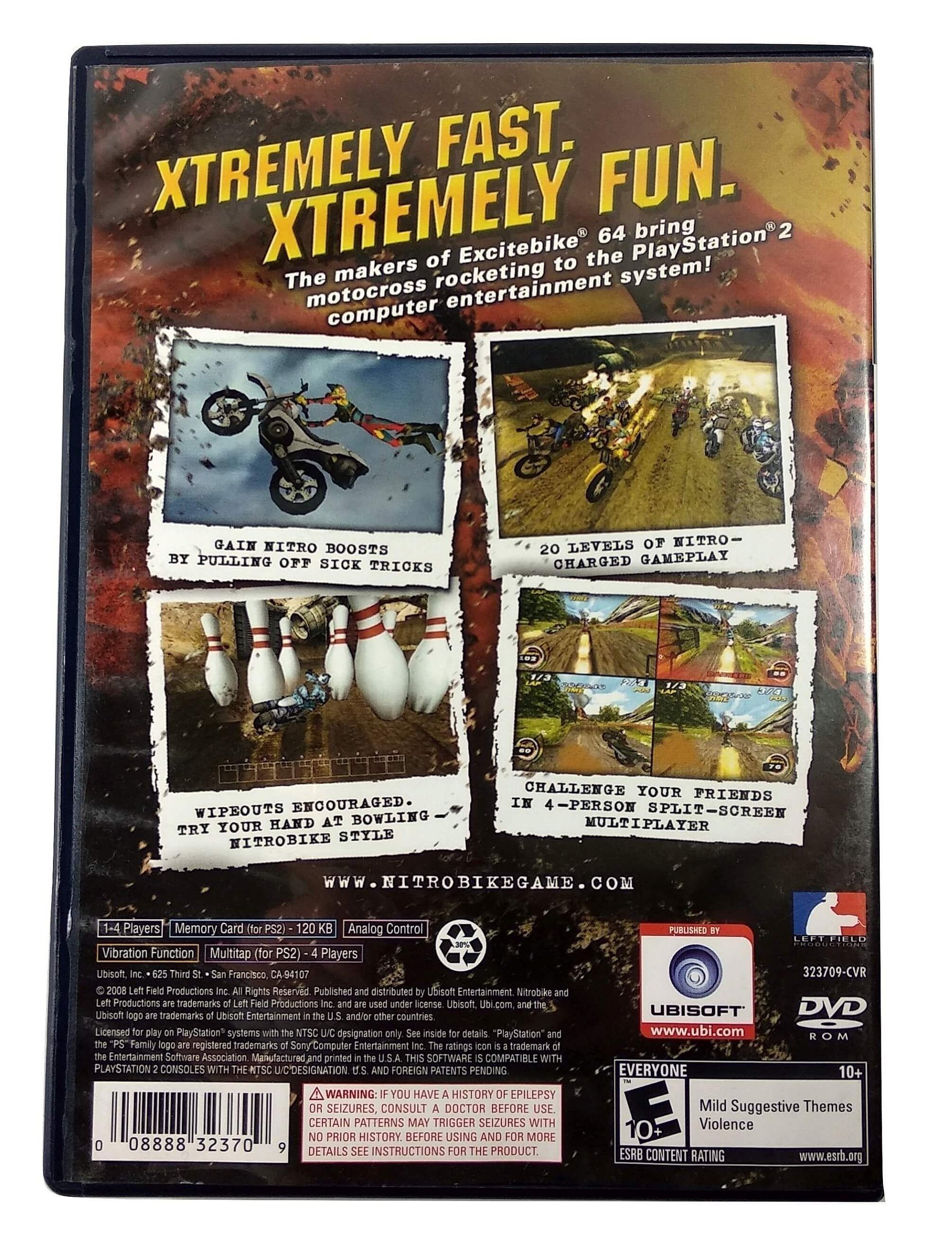 Nitro Bike Original - PS2 - Sebo dos Games - Games Antigos e Usados dos ...