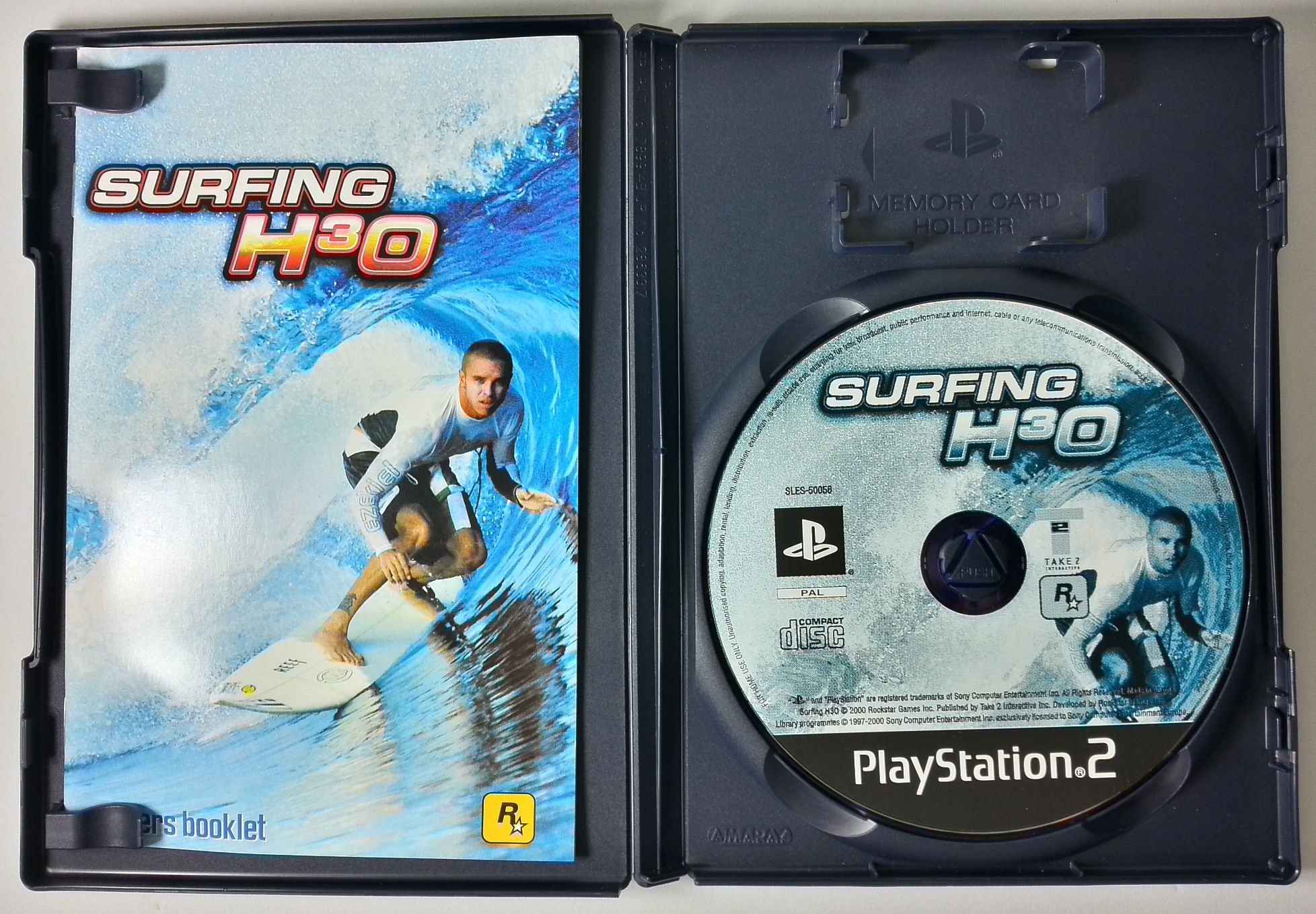 Surfing H3O Original [EUROPEU] - PS2 - Sebo dos Games - 10 anos!
