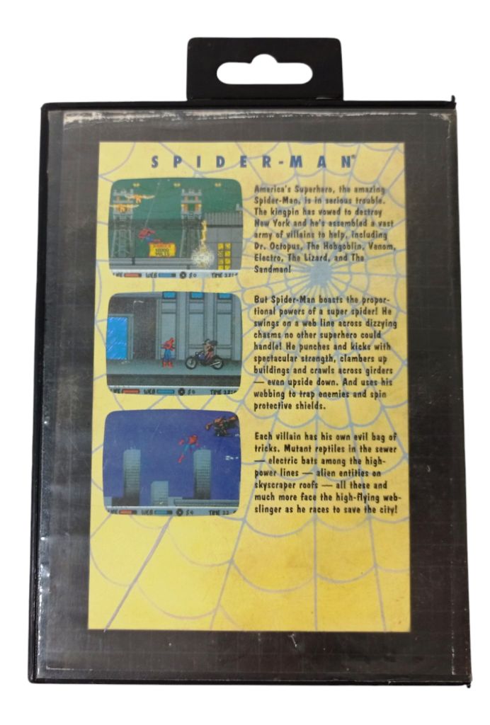 Jogo Spider-man - Mega Drive - Sebo dos Games - Games Antigos e Usados ...