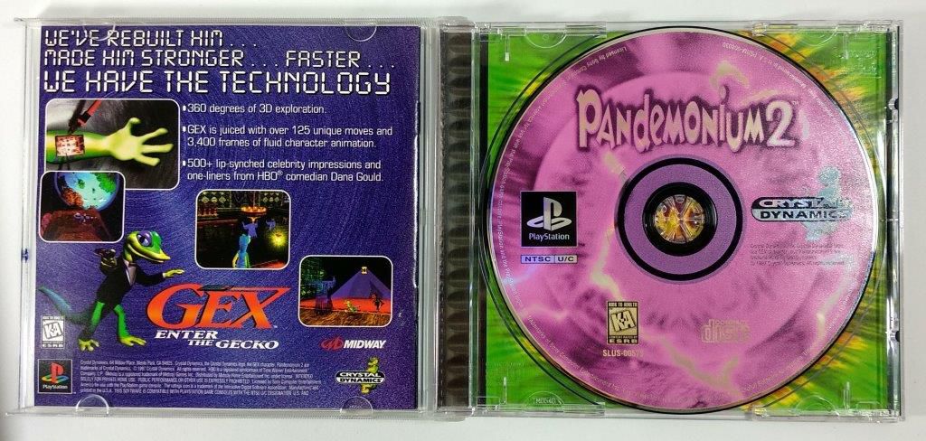 Pandemonium 2 Original - PS1 ONE - Sebo dos Games - Games Antigos e Usados dos Atari ao PS...