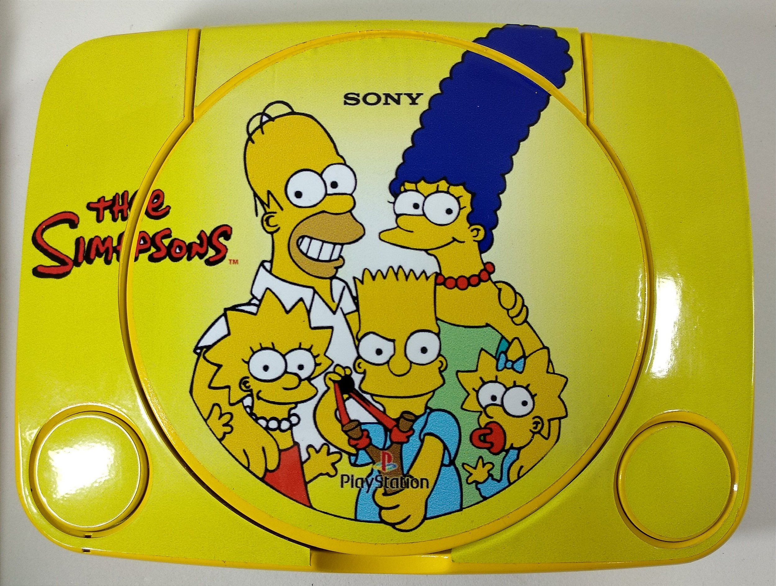 Playstation One Personalizado Simpsons - PS1 One - Sebo dos Games ...