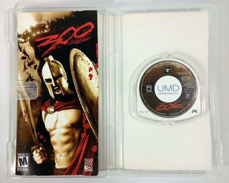 300 March to Glory Original - PSP - Sebo dos Games - Games Antigos e ...