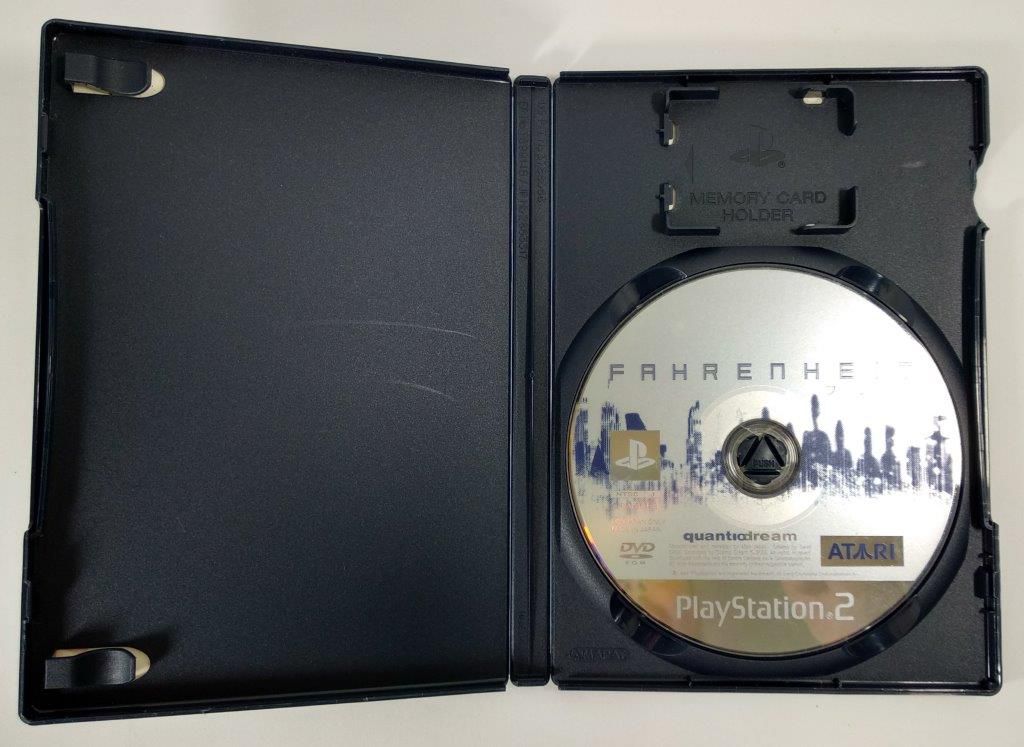 Fahrenheit Original [JAPONÊS] - PS2 - Sebo dos Games - Games Antigos e ...