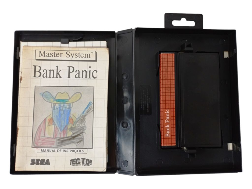 Jogo Bank Panic - Master System - Sebo dos Games - Games Antigos e ...