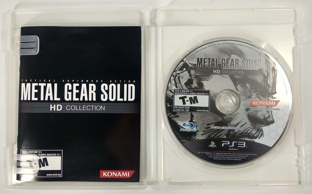 Metal Gear Solid HD Collection - PS3 - Sebo dos Games - Games Antigos e ...
