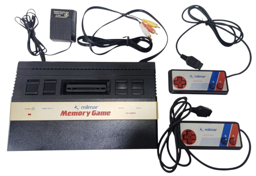 Console Memory Game Milmar (Sistema Atari com 128 Jogos) - Sebo dos Games - Games Antigos e ...