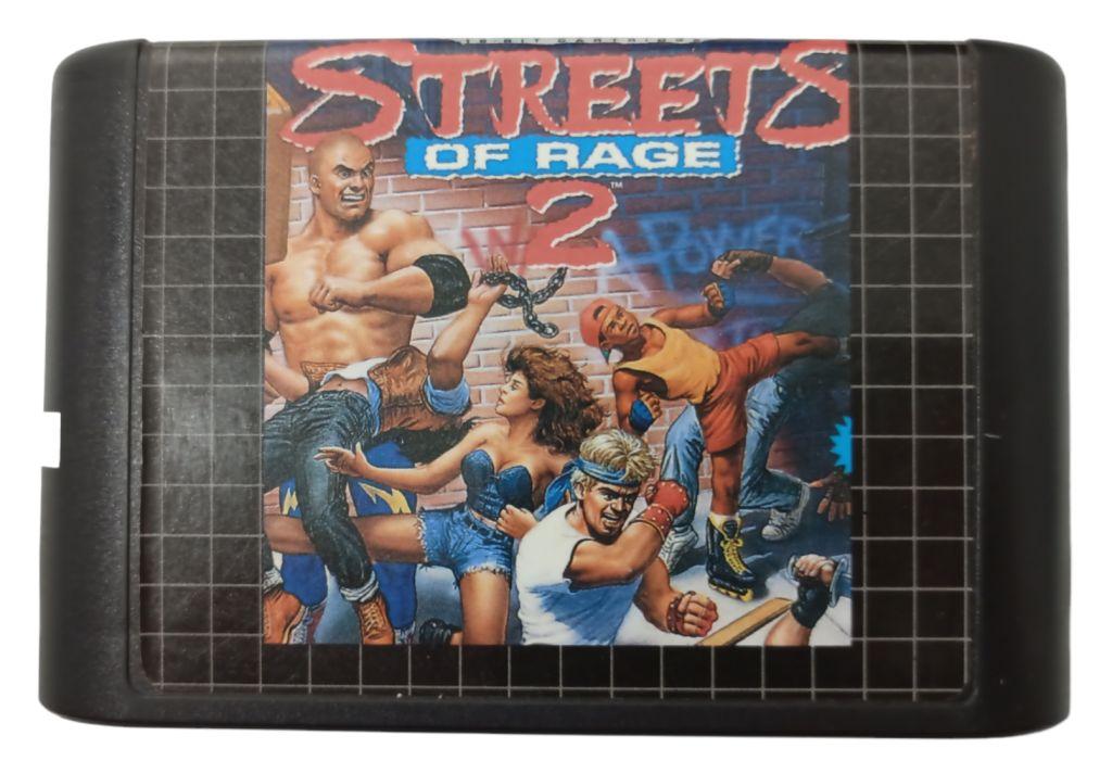 Jogo Streets of Rage 2 - Mega Drive - Sebo dos Games - Games Antigos e ...