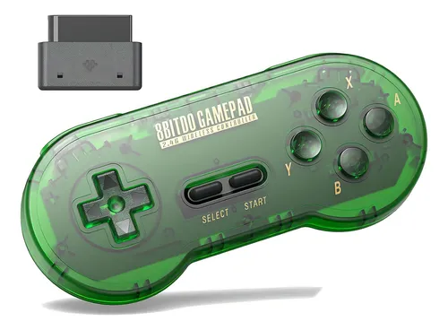 Controle Sem Fio 8bitdo SN30 Green Jade - SNES - Sebo dos Games - Games ...