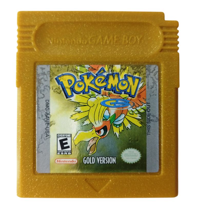Pokémon Gold Original Completo GBC | Game Boy - Sebo dos Games - Games ...