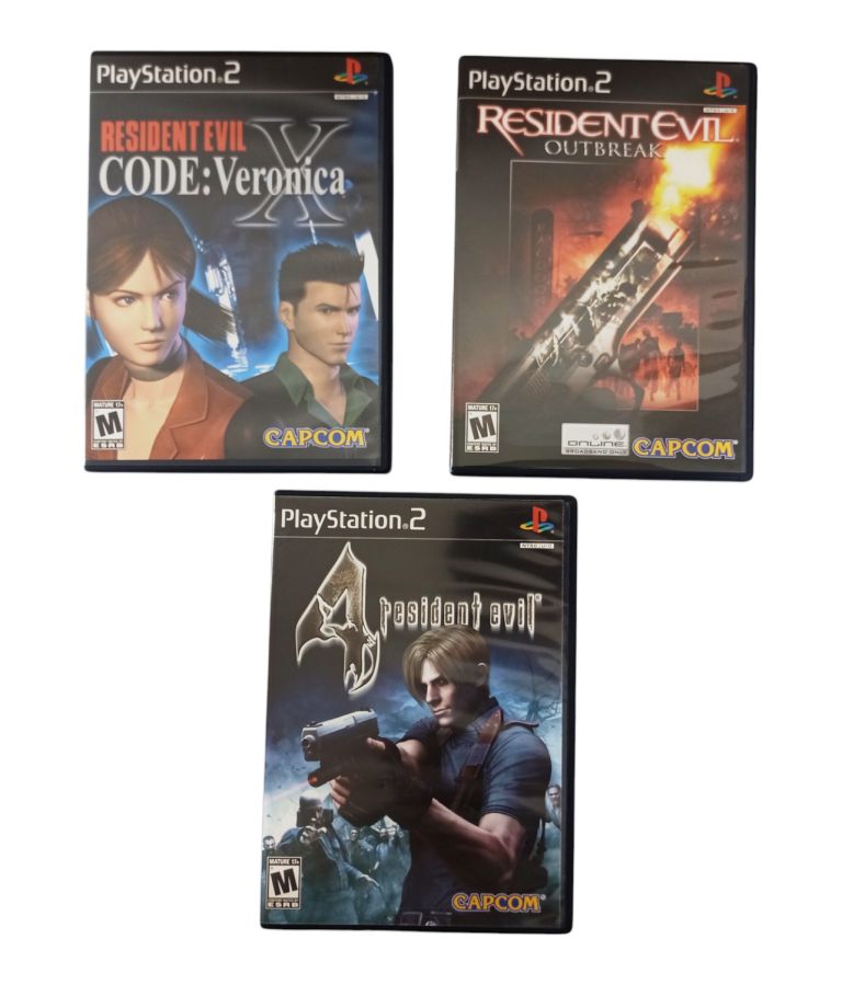 Jogo Resident Evil: The Essentials - PS2 - Sebo dos Games - Games ...