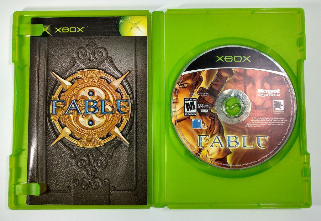 Fable Original - Xbox Clássico - Sebo dos Games - Games Antigos e ...