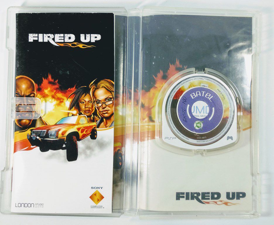 Jogo Fired Up Original [EUROPEU] - PSP - Sebo dos Games - Games Antigos ...