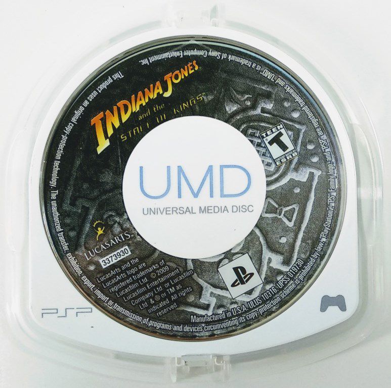 Indiana Jones and the Staff of Kings Original - PSP - Sebo dos Games ...