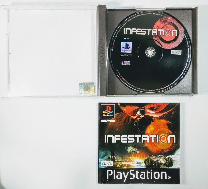 Jogo Infestation Original [EUROPEU] - PS1 ONE - Sebo dos Games - Games ...