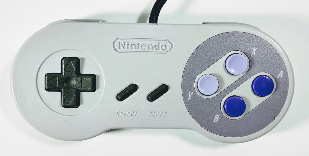 Super Nintendo Baby na caixa - SNES - Sebo dos Games - Games Antigos e ...