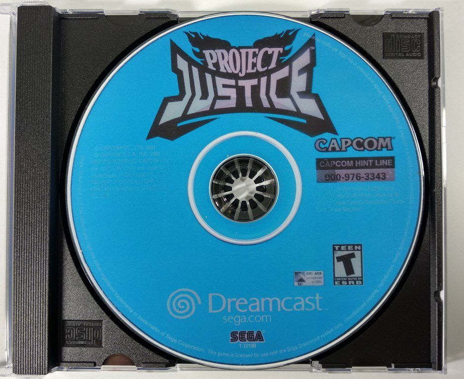 Project Justice [REPLICA] - Dreamcast - Sebo dos Games - Games Antigos ...