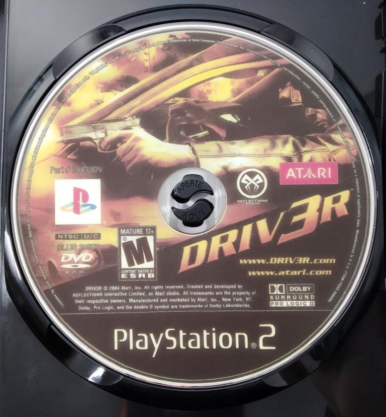 Driver 3 - PS2 - Sebo dos Games - Games Antigos e Usados dos Atari ao PS...