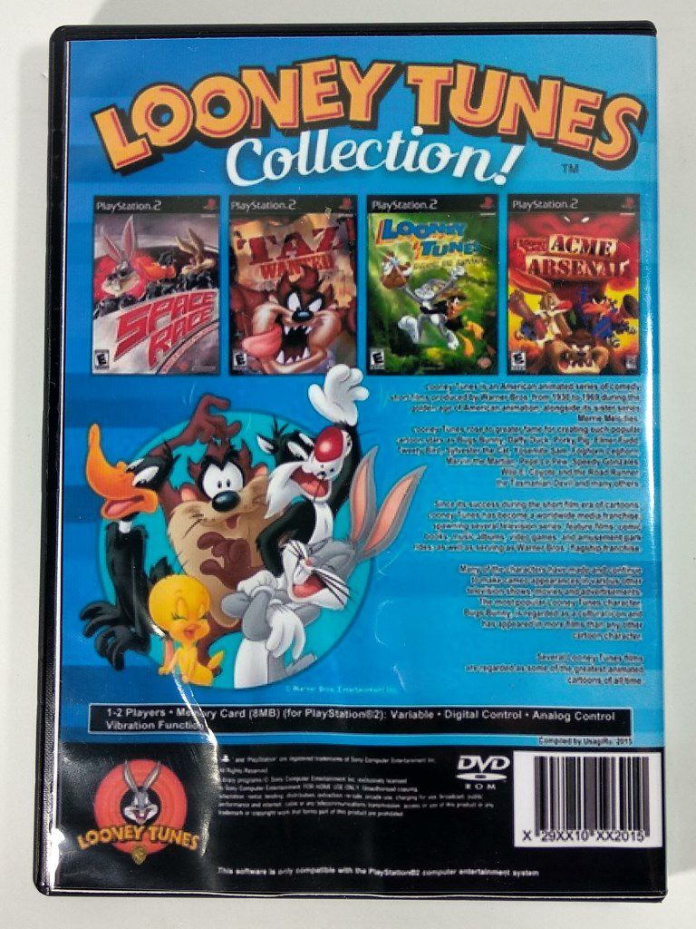 Looney Tunes Collection! - PS2 - Sebo dos Games - Games Antigos e ...