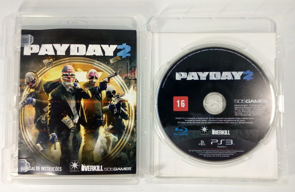 Jogo Payday 2 - PS3 - Sebo dos Games - Games Antigos e Usados dos Atari ...