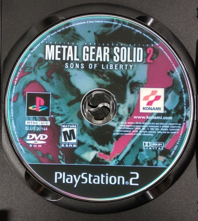 Metal Gear Solid 2 [REPRO-PACTH] - PS2 - Sebo dos Games - Games Antigos ...