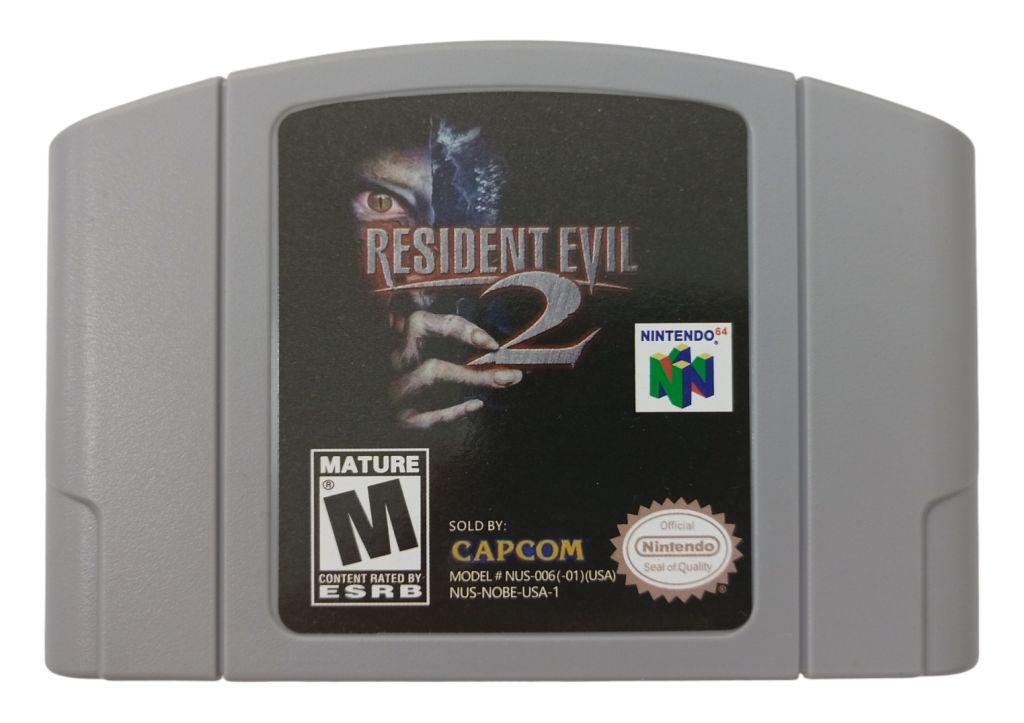 Jogo Resident Evil 2 - N64 - Sebo dos Games - Games Antigos e Usados ...