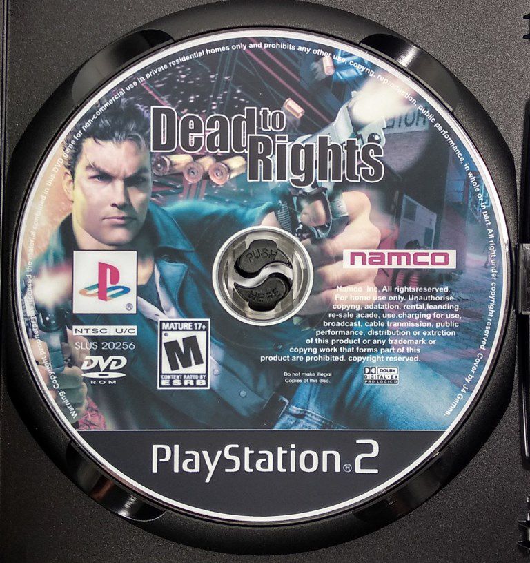 Dead to Rights [REPRO-PACTH] - PS2 - Sebo dos Games - Games Antigos e ...