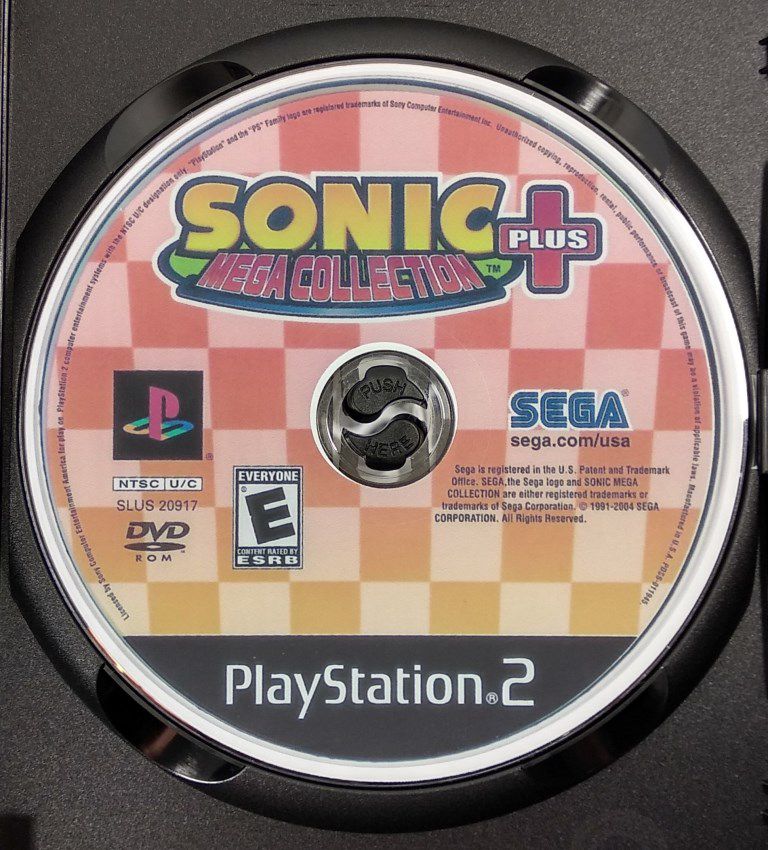 Sonic Mega Collection [REPRO-PACTH] - PS2 - Sebo dos Games - Games ...