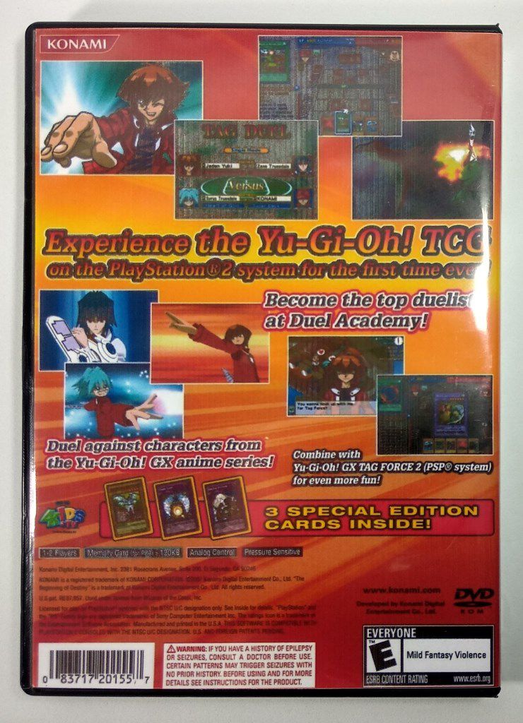 Yu-gi-oh! GX the Beginning of Destiny [REPRO-PACTH] - PS2 - Sebo dos Games - Games Antigos e ...