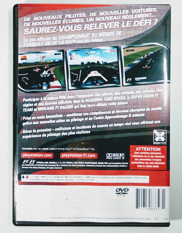 Formula 1 2006 - PS2 - Sebo dos Games - Games Antigos e Usados dos ...