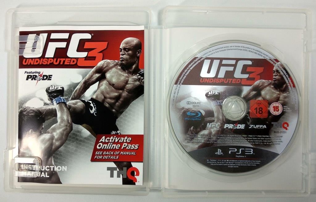 UFC 3 Undisputed - PS3 - Sebo dos Games - Games Antigos e Usados dos ...