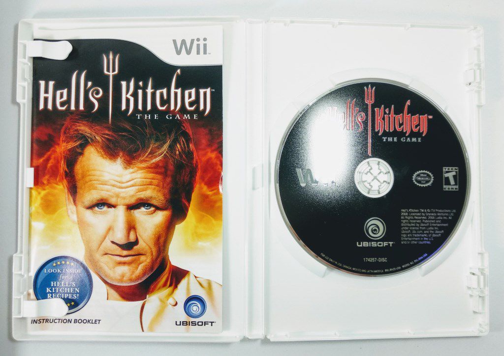 Jogo Hells Kitchen the game - Wii - Sebo dos Games - Games Antigos e ...