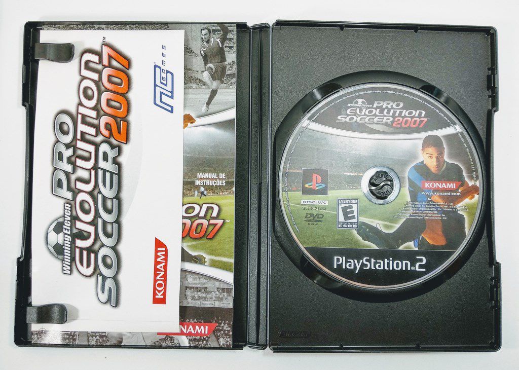 Winning Eleven Pro Evolution Soccer 2007 Original - PS2 - Sebo dos ...