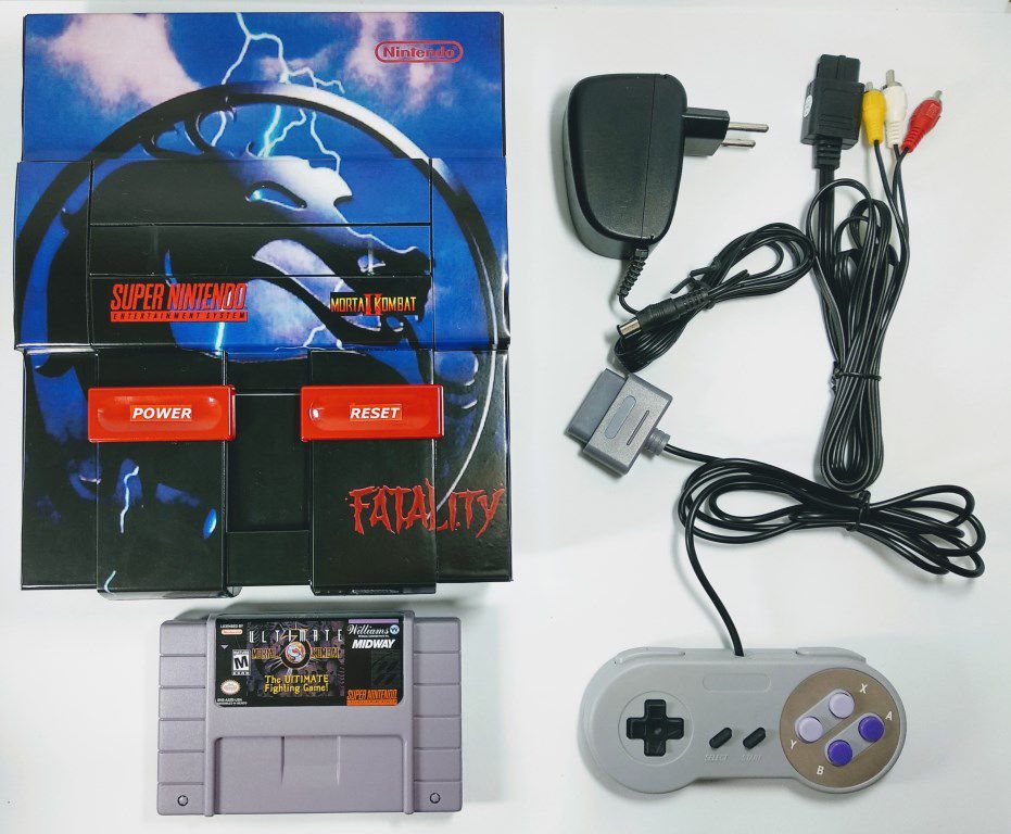 Console Super Nintendo Personalizado MK2 - SNES - Sebo dos Games ...