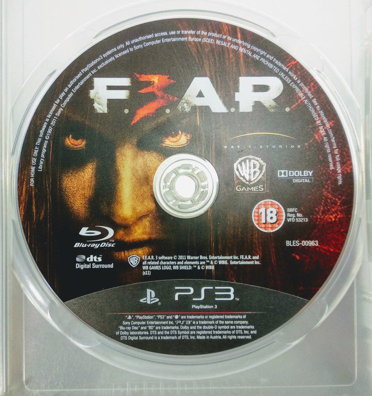 Jogo Fear 3 Collectors edition - PS3 - Sebo dos Games - Games Antigos e ...