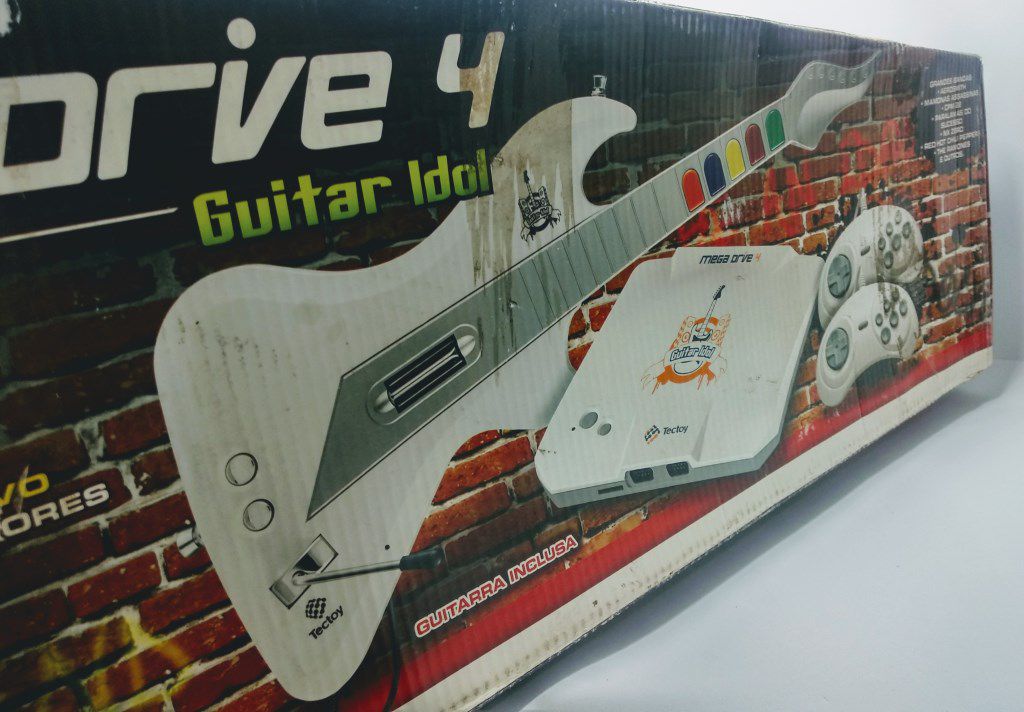 Console Mega Drive 4 Guitar Idol Tectoy (100 jogos) - Sebo dos Games ...