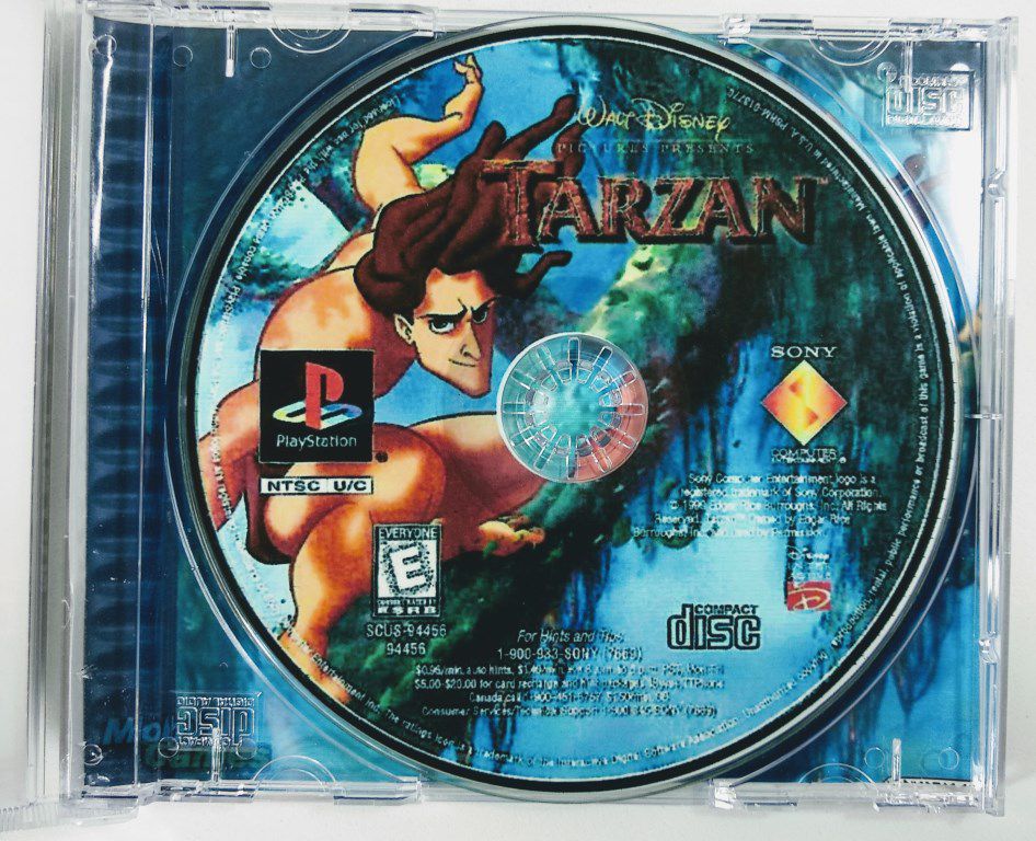 Tarzan [REPLICA] - PS1 ONE - Sebo dos Games - Games Antigos e Usados ...