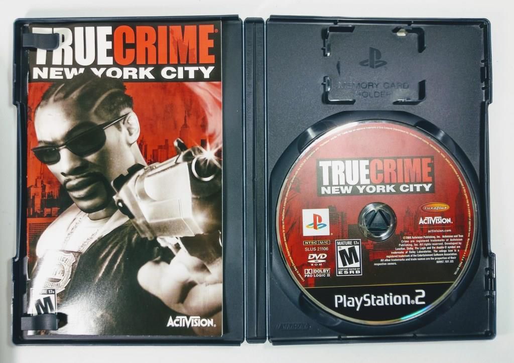 Jogo True Crime New York City Original - PS2 - Sebo dos Games - Games ...