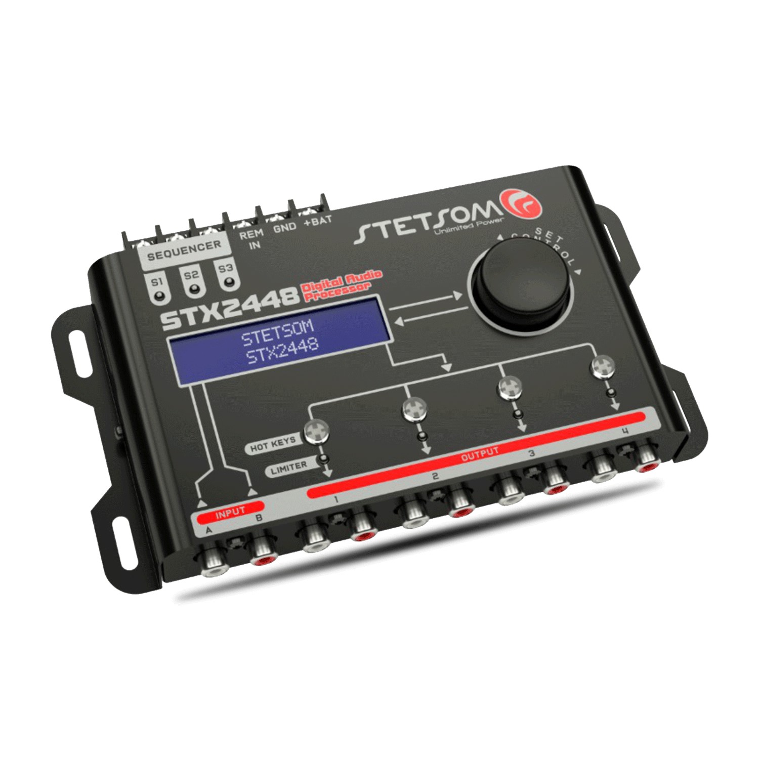 Processadores de áudio Stetsom STX2448 | Compre na G2 Distribuidora ...