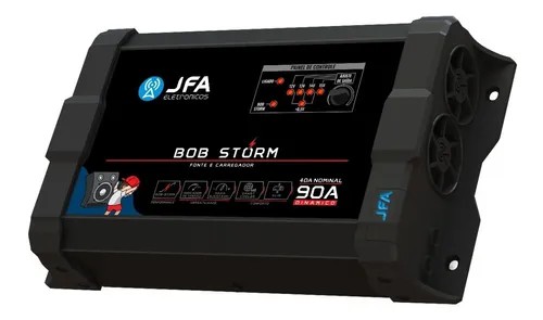 Fonte e carregador JFA 90A Bob Storm | Compre na G2 Distribuidora. - Distribuidora G2