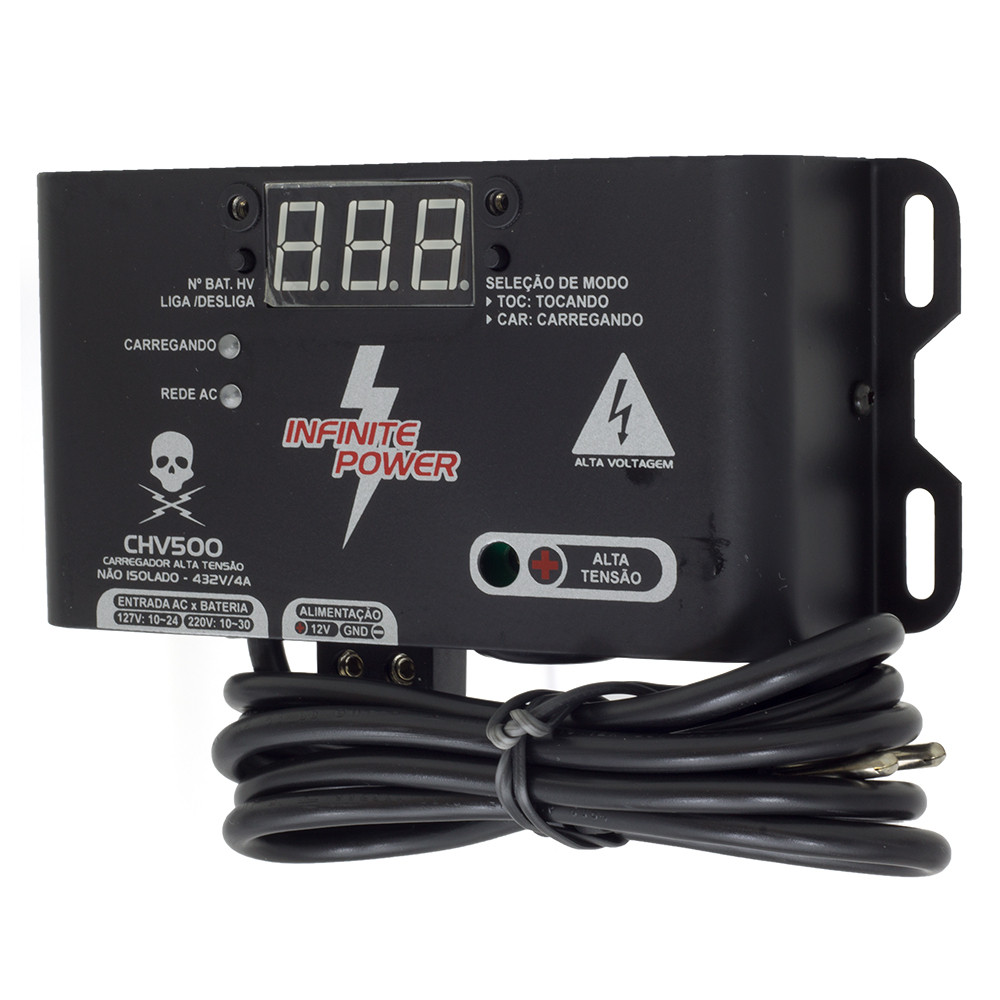 Carregador De Alta Tensão Stetsom CHV500 | Compre na G2 Distribuidora. - Distribuidora G2