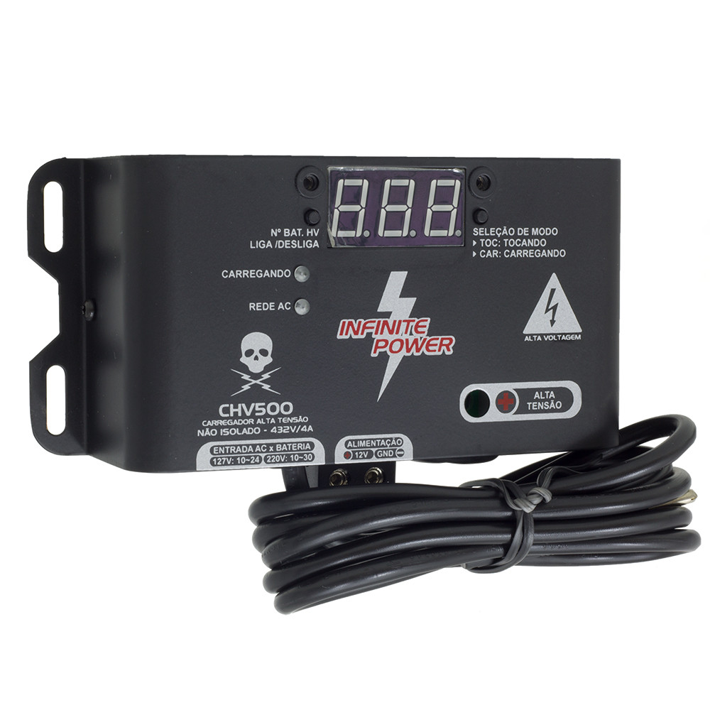 Carregador De Alta Tensão Stetsom CHV500 | Compre na G2 Distribuidora. - Distribuidora G2