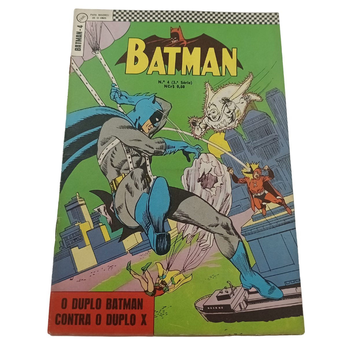 Batman nº 04 - 3ª série - Ed Ebal -1970 - heroishq-gibis