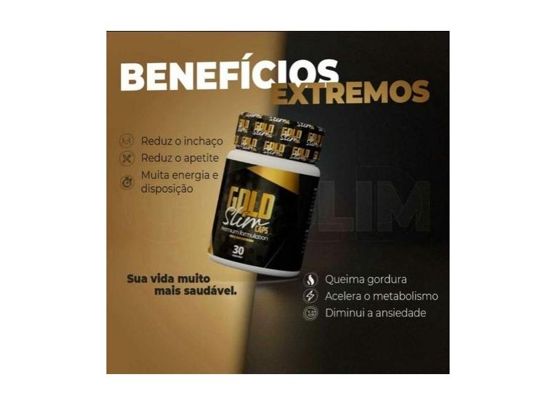 Gold Slim caps 30 - Classe Bem Estar - Vitaminas e Suplementos, pele ...