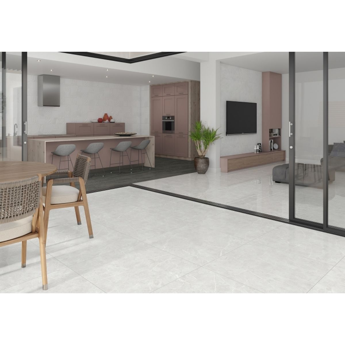 Porcelanato Magdal Ice Acetinado 121x121 AR24185 Damme | Guemat ...