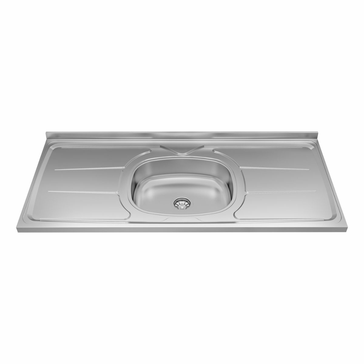 Pia de Inox 120cm com Base de Concreto Pia Plus 30 Ghelplus | Guemat ...