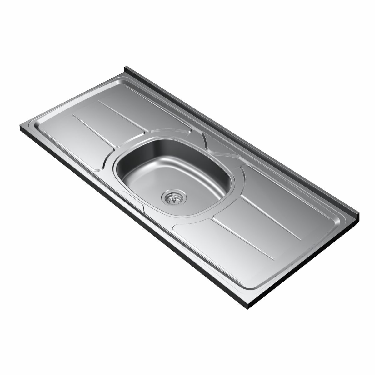 Pia de Inox 120cm com Base de Concreto Pia Plus 30 Ghelplus | Guemat ...