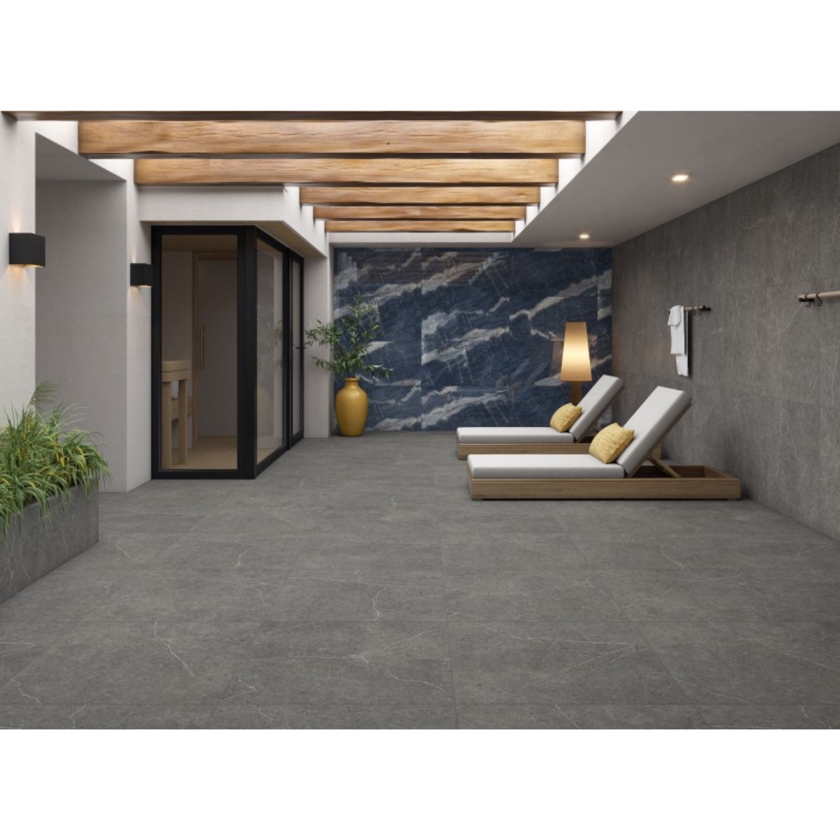 Porcelanato Cement Stone Rústico 83x83 RUR83231 Damme | Guemat - Guemat ...